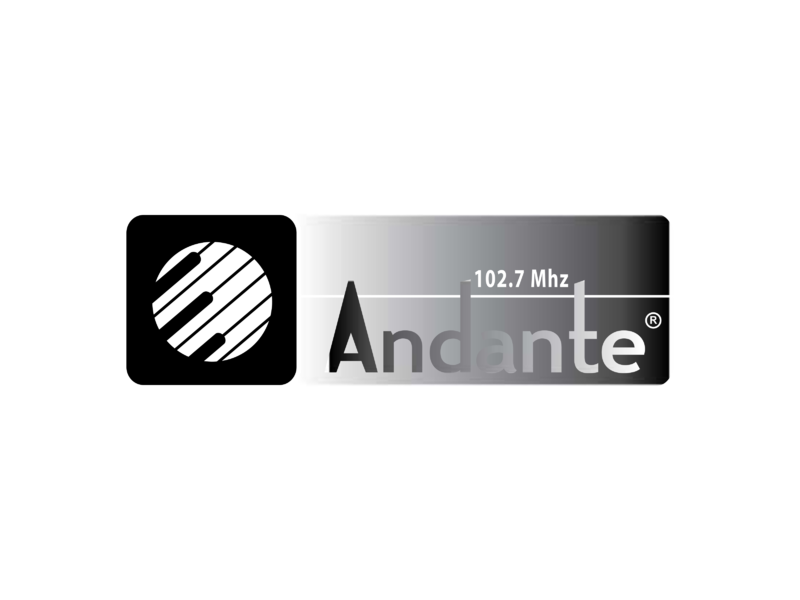 Andante Radio FM Logo PNG Transparent & SVG Vector - Freebie Supply