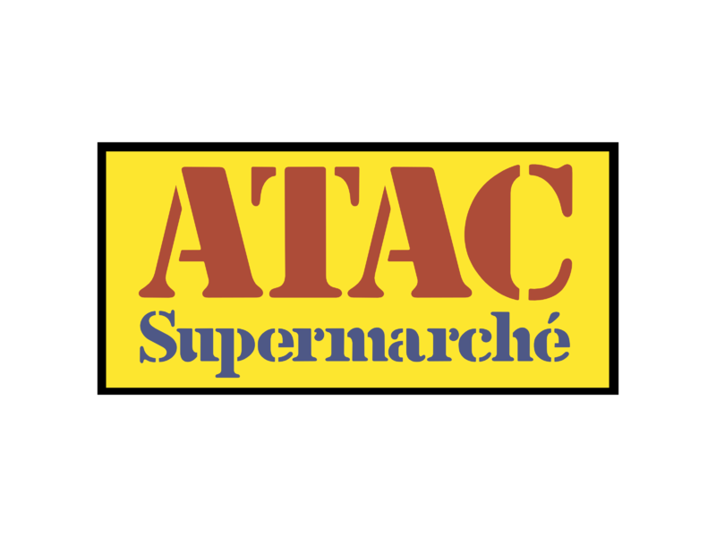 Atac Supermarche 702 Logo PNG Transparent & SVG Vector - Freebie Supply