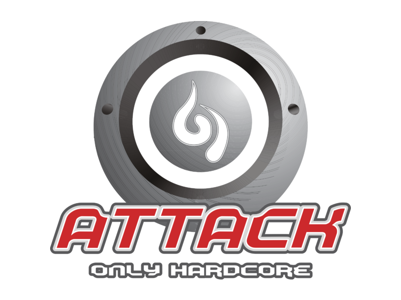 Attack only hardcore Logo PNG Transparent & SVG Vector - Freebie Supply