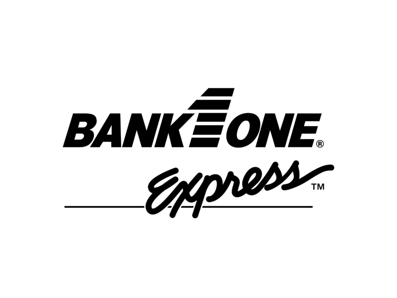 Bank One Express 01 Logo PNG Transparent & SVG Vector - Freebie Supply