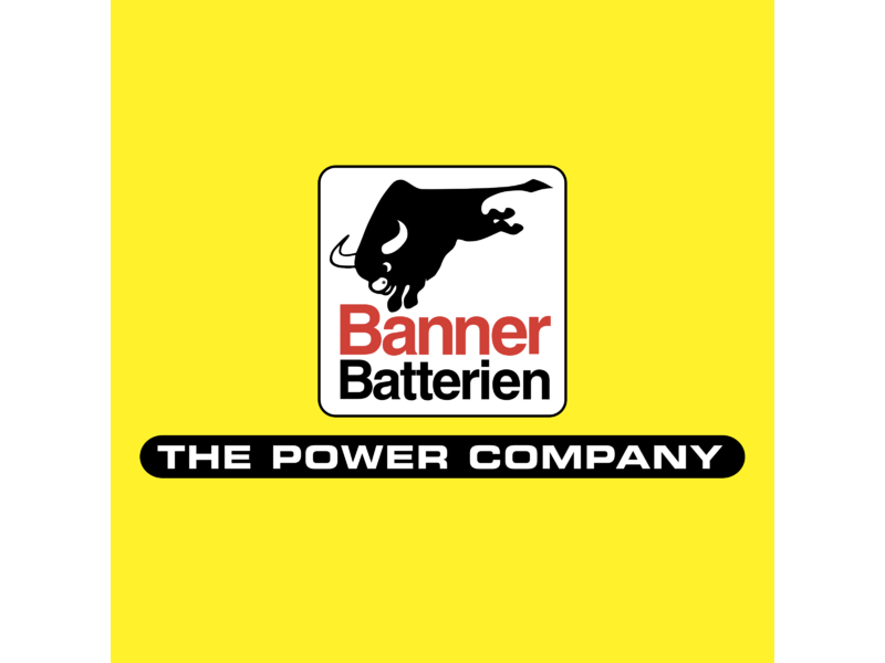 Banner Batterien Logo PNG Transparent & SVG Vector - Freebie Supply