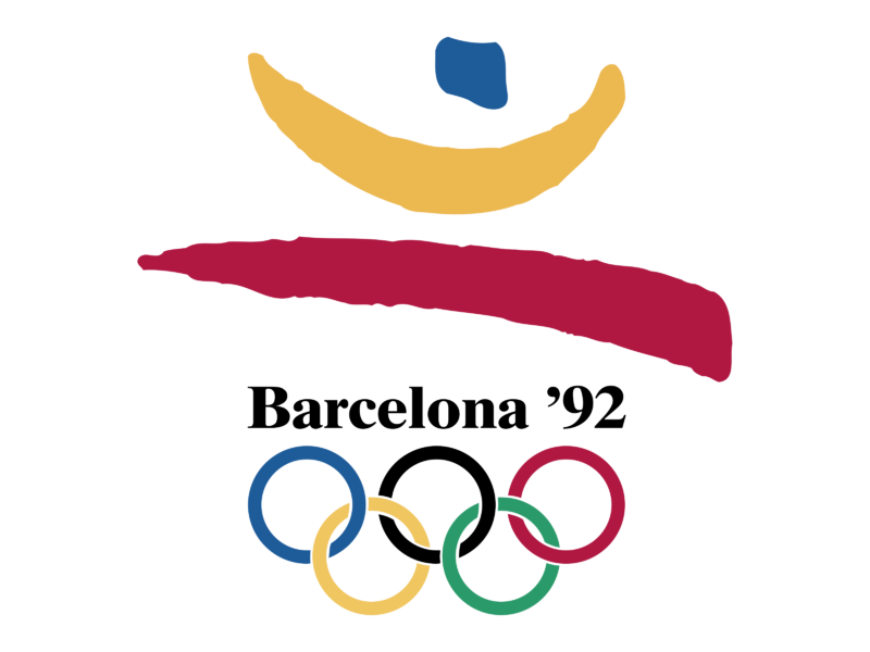 Barcelona 1992 Logo PNG Transparent & SVG Vector - Freebie Supply
