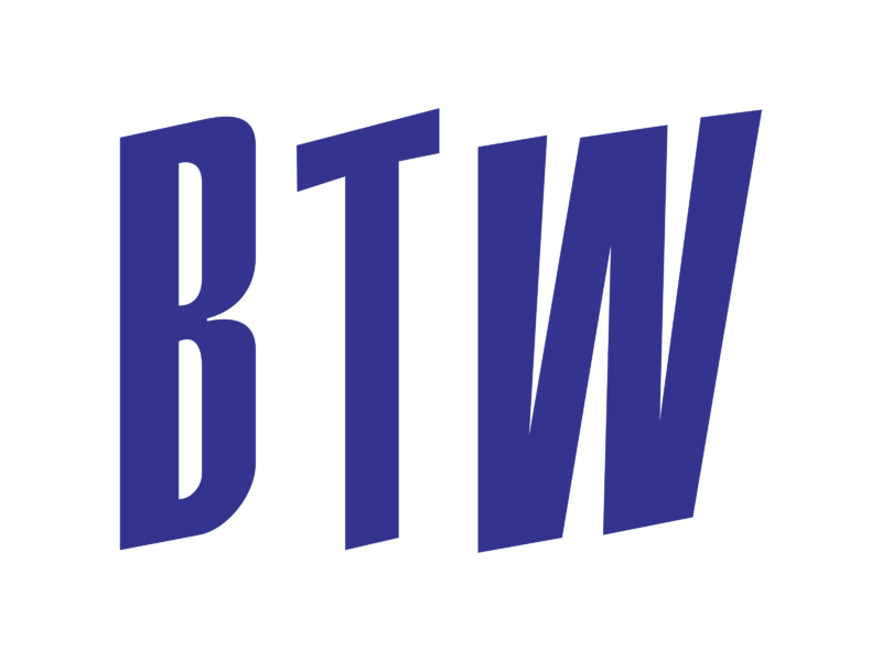 BTW Logo PNG Transparent & SVG Vector - Freebie Supply