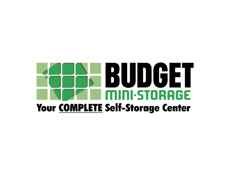 Budget Mini Storage Logo PNG Transparent & SVG Vector - Freebie Supply