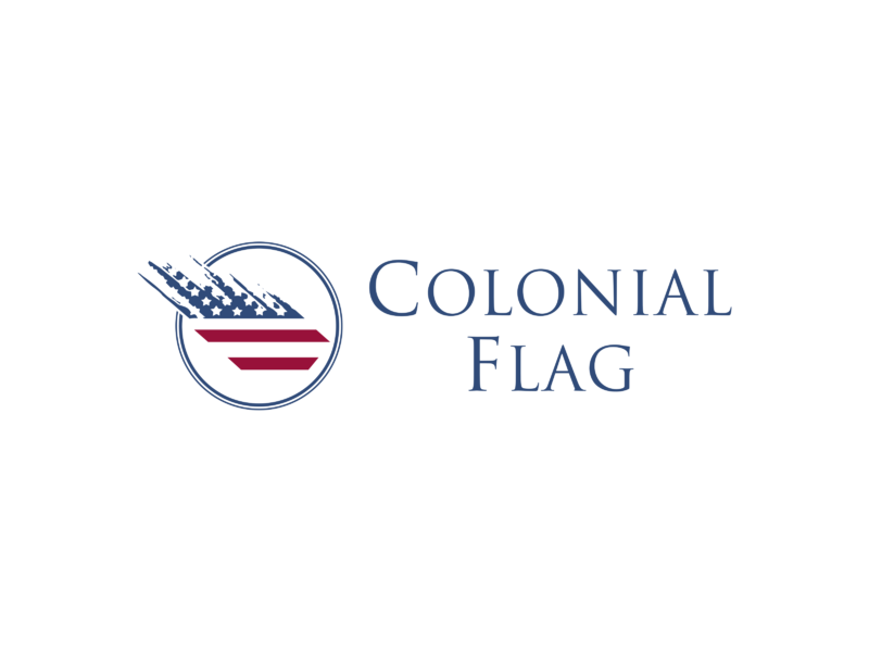 Colonial Flag Logo PNG Transparent & SVG Vector - Freebie Supply