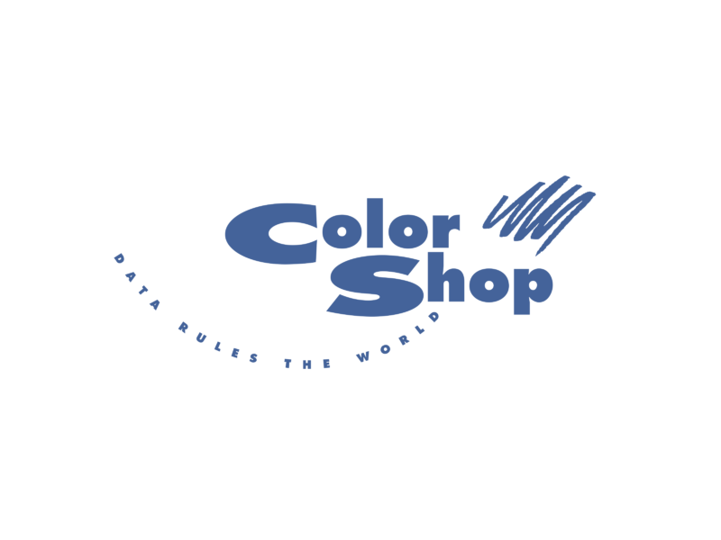Color Shop Logo PNG Transparent & SVG Vector - Freebie Supply