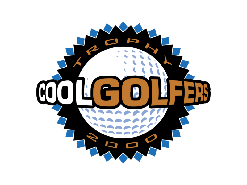 Cool Golfers Logo PNG Transparent & SVG Vector - Freebie Supply