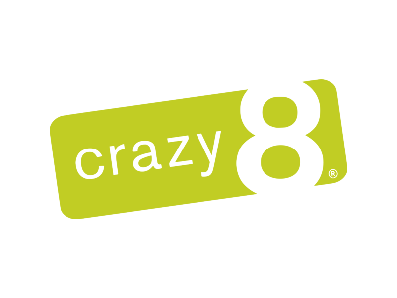 Crazy 8 Logo PNG Transparent & SVG Vector - Freebie Supply