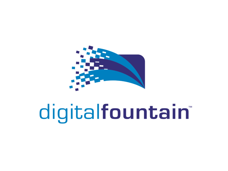 Digital Fountain Logo PNG Transparent & SVG Vector - Freebie Supply