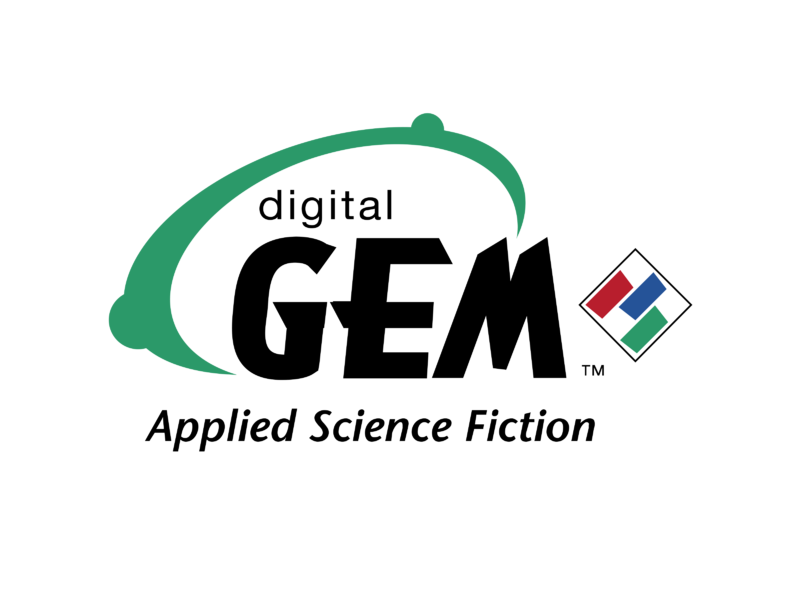 Digital GEM Logo PNG Transparent & SVG Vector - Freebie Supply