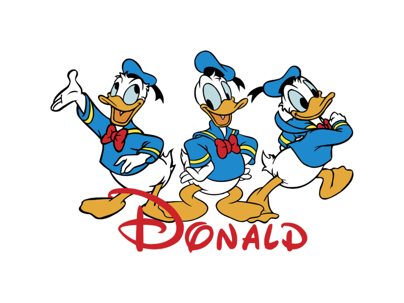 Donald Logo PNG Transparent & SVG Vector - Freebie Supply