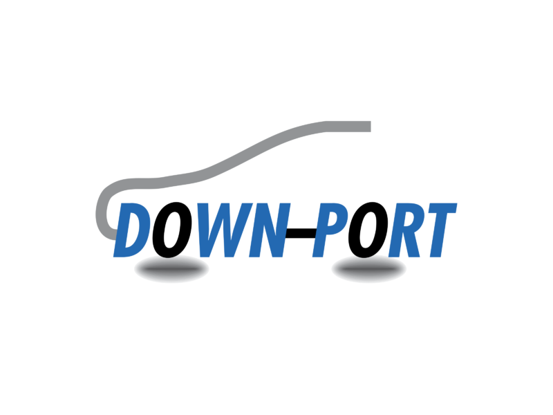 Down Port Logo PNG Transparent & SVG Vector - Freebie Supply