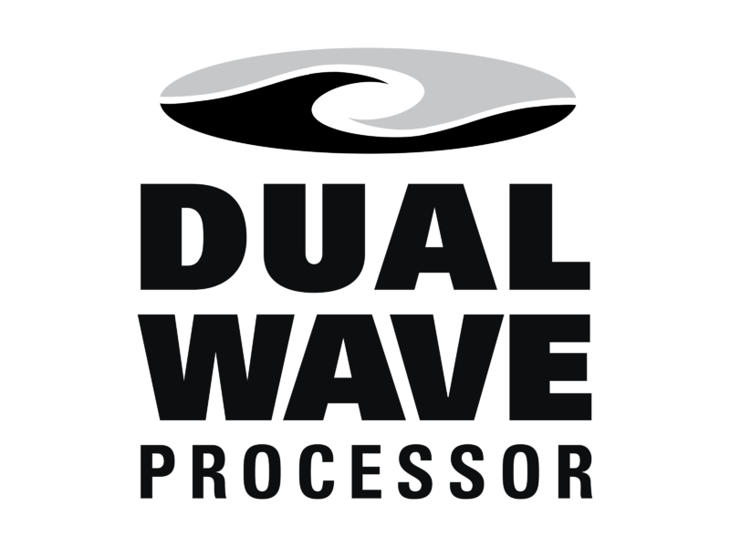 Dual Wave Processor Logo PNG Transparent & SVG Vector - Freebie Supply
