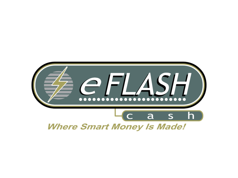 eFlash Cash Logo PNG Transparent & SVG Vector - Freebie Supply