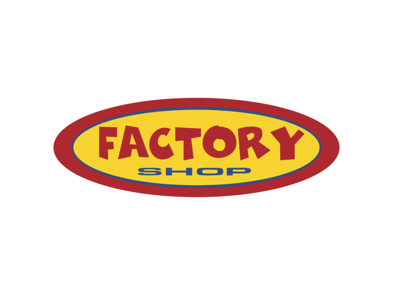Factory Shop Logo PNG Transparent & SVG Vector - Freebie Supply