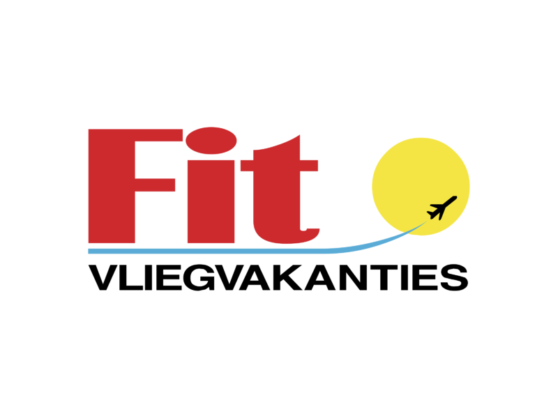 Fit Vliegvakanties Logo PNG Transparent & SVG Vector - Freebie Supply