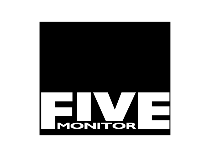 Five Monitor Logo PNG Transparent & SVG Vector - Freebie Supply