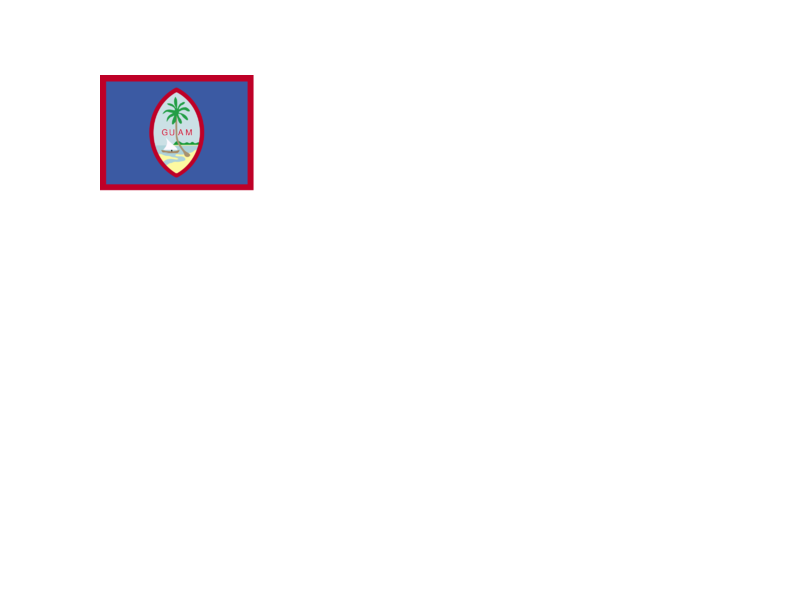Flag of Guam Logo PNG Transparent & SVG Vector - Freebie Supply