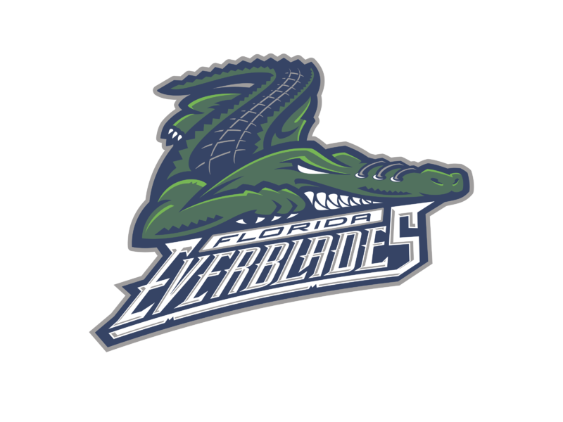 Florida Everblades Logo PNG Transparent & SVG Vector - Freebie Supply