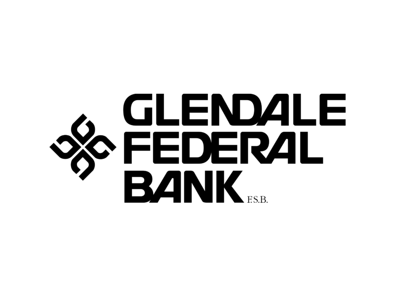 Glendale Federal Bank Logo PNG Transparent & SVG Vector - Freebie Supply