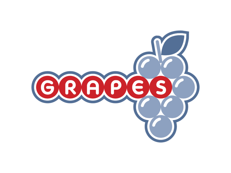 Grapes Logo PNG Transparent & SVG Vector - Freebie Supply