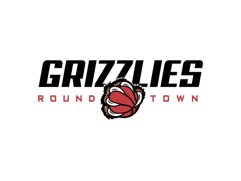 Grizzlies Round Town Logo PNG Transparent & SVG Vector - Freebie Supply