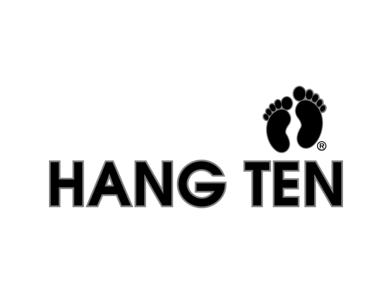 Hang Ten Logo PNG Transparent & SVG Vector - Freebie Supply