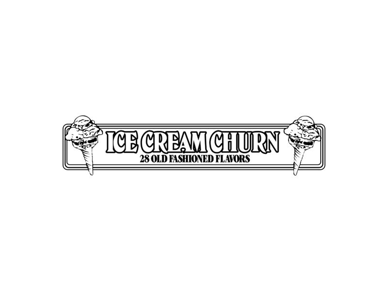 Ice Cream Churn Logo PNG Transparent & SVG Vector - Freebie Supply