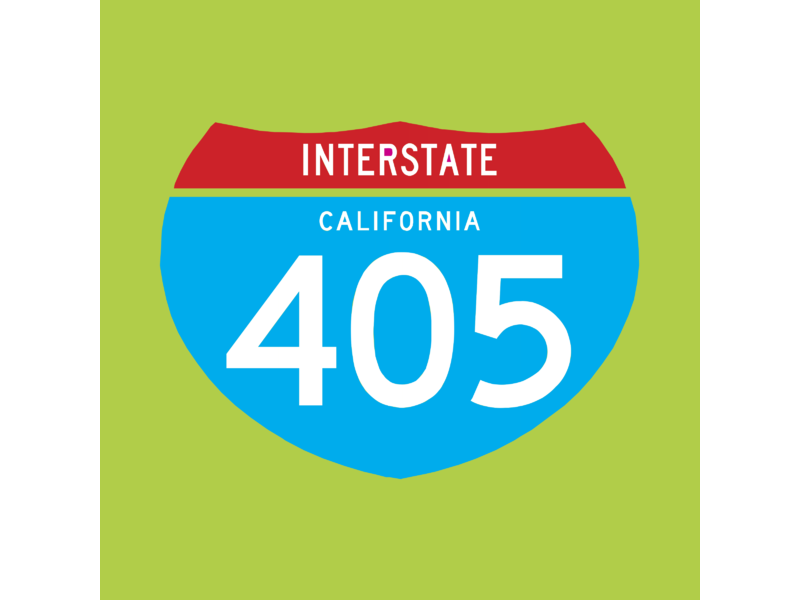 Interstate 405 Logo PNG Transparent & SVG Vector - Freebie Supply