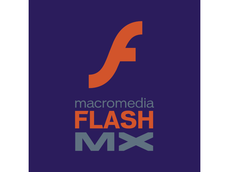 Macromedia Flash MX Logo PNG Transparent & SVG Vector - Freebie Supply
