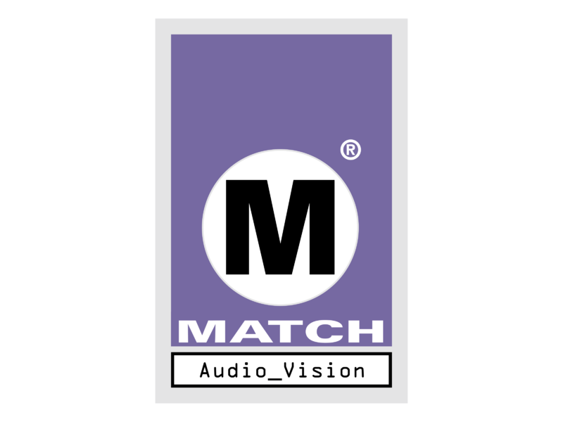 Match Audio & Video Logo PNG Transparent & SVG Vector - Freebie Supply