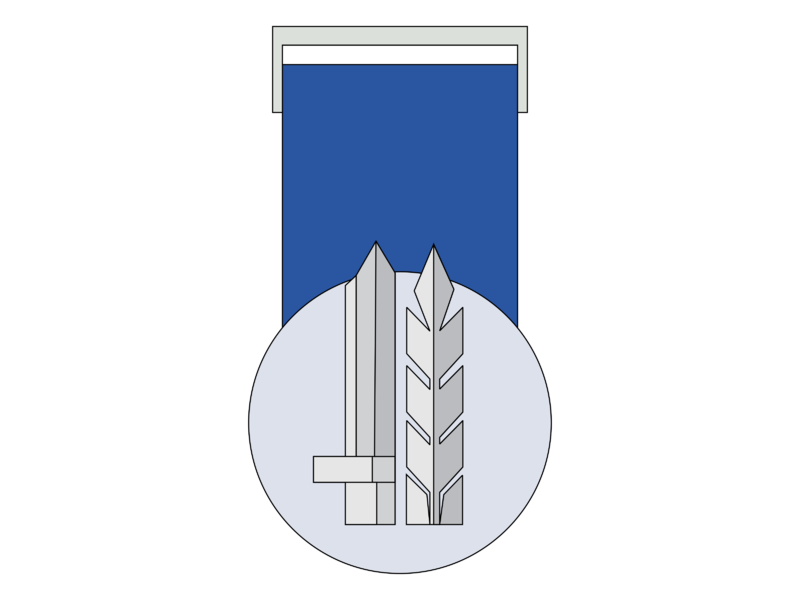 Medal for Distinguished Service Logo PNG Transparent & SVG Vector ...