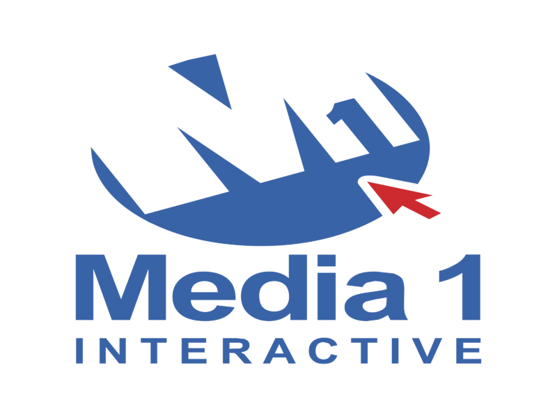 Media 1 Interactive Logo PNG Transparent & SVG Vector - Freebie Supply