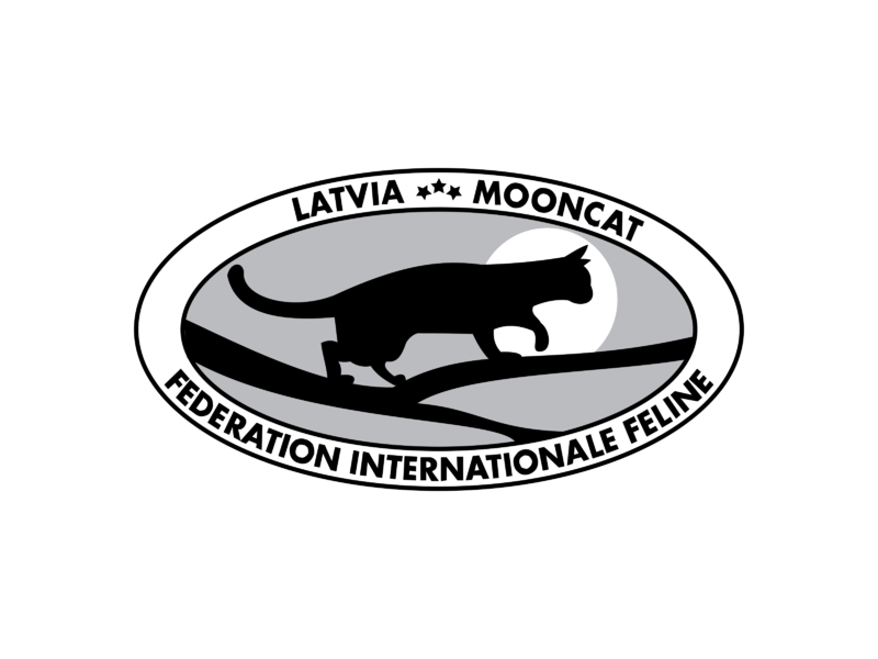 Mooncat Logo PNG Transparent & SVG Vector - Freebie Supply