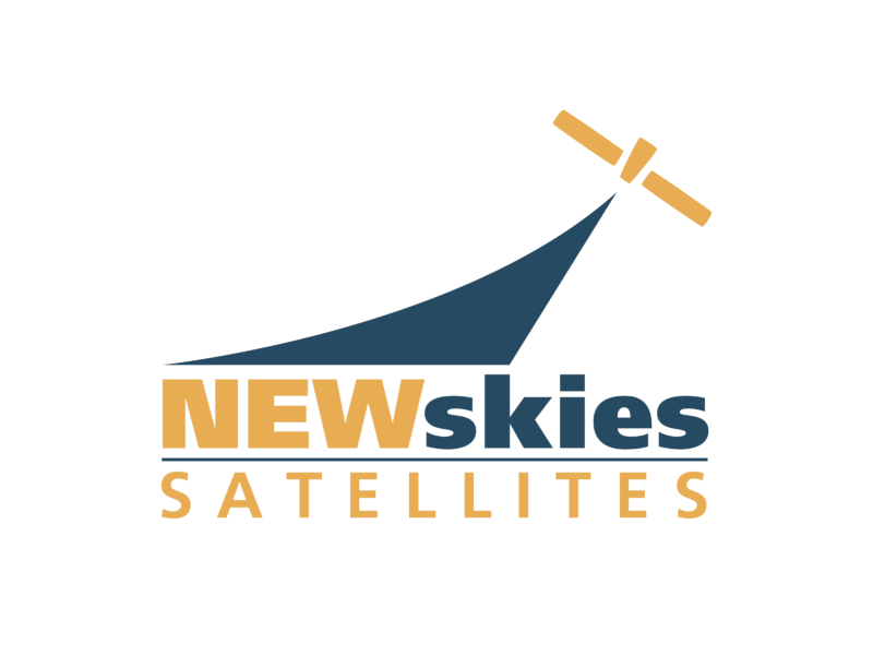 New Skies Satellites Logo PNG Transparent & SVG Vector - Freebie Supply