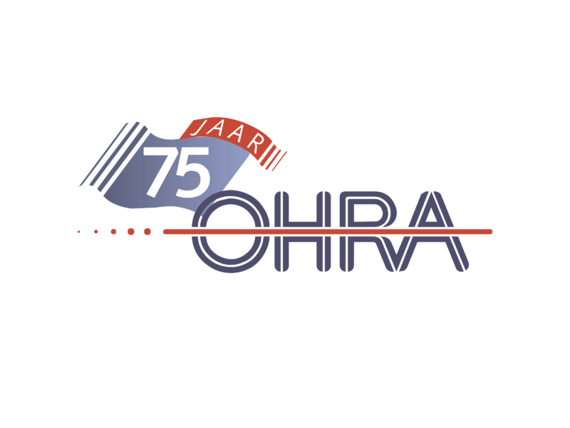 OHRA 75 jaar Logo PNG Transparent & SVG Vector - Freebie Supply