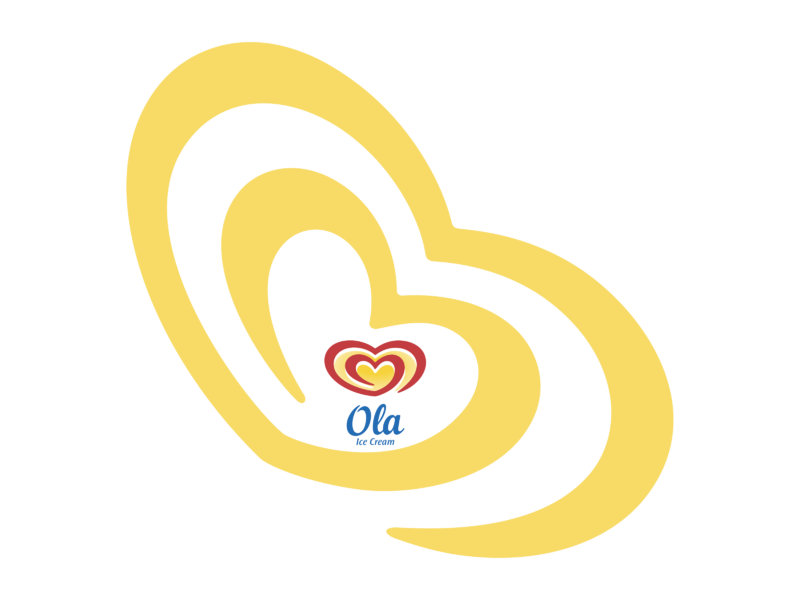 Ola Ice Cream Logo PNG Transparent & SVG Vector - Freebie Supply