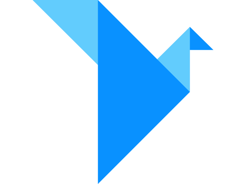 Origami Logo PNG Transparent & SVG Vector - Freebie Supply