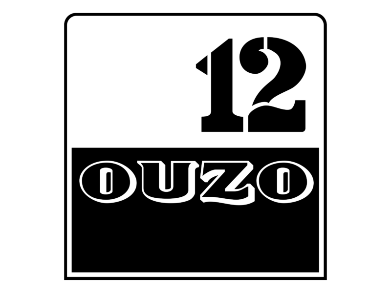 Ouzo 12 Logo PNG Transparent & SVG Vector - Freebie Supply