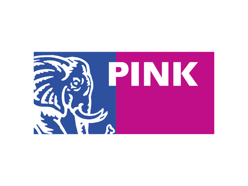 Pink Elephant Logo PNG Transparent & SVG Vector - Freebie Supply