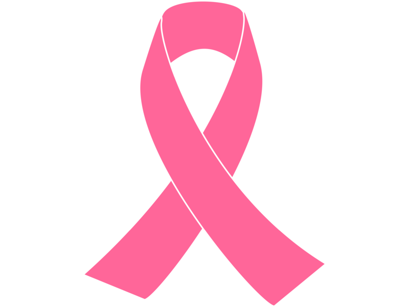 Pink Ribbon Logo PNG Transparent SVG Vector Freebie Supply