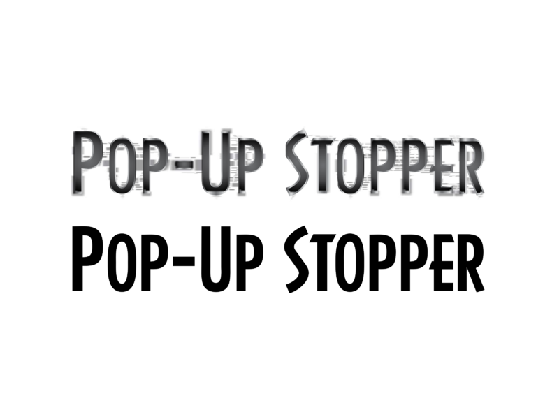 PopUp Stopper Logo PNG Transparent & SVG Vector - Freebie Supply