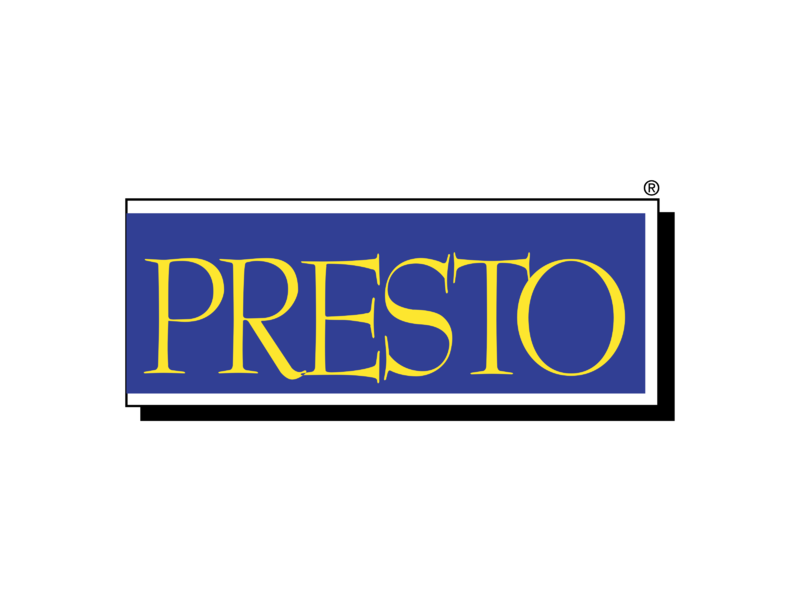 Presto Logo PNG Transparent & SVG Vector - Freebie Supply