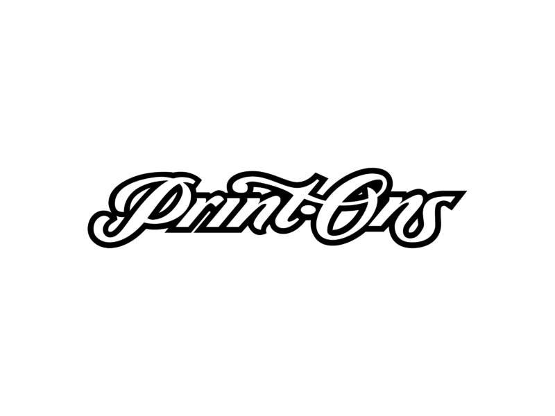 Print Ons Logo PNG Transparent & SVG Vector - Freebie Supply