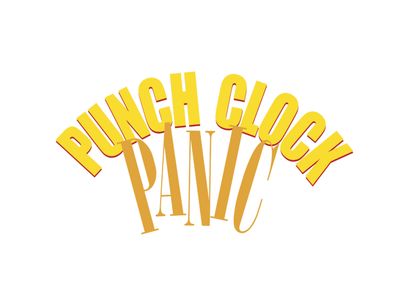 Punch Clock Panic Logo PNG Transparent & SVG Vector - Freebie Supply
