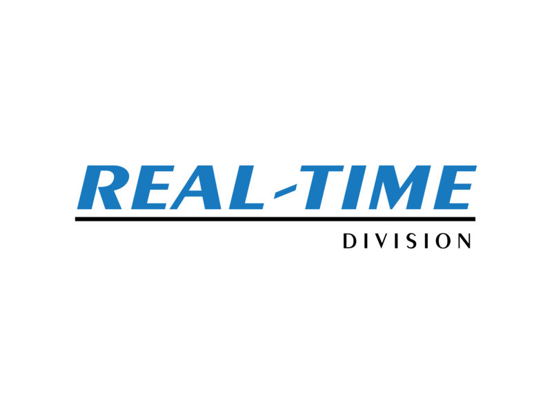 Real Time Division Logo PNG Transparent & SVG Vector - Freebie Supply
