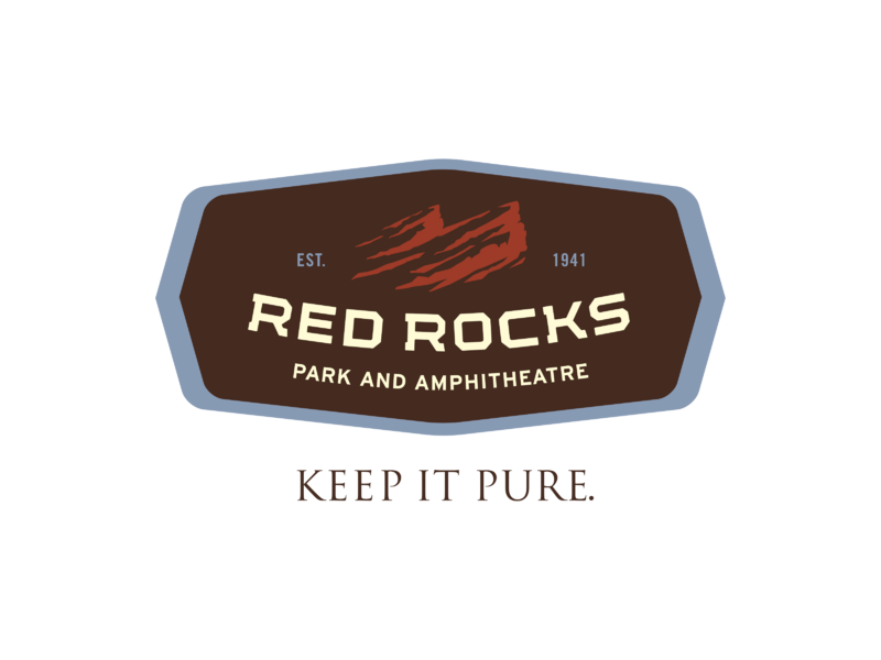 Red Rocks Logo PNG Transparent & SVG Vector - Freebie Supply