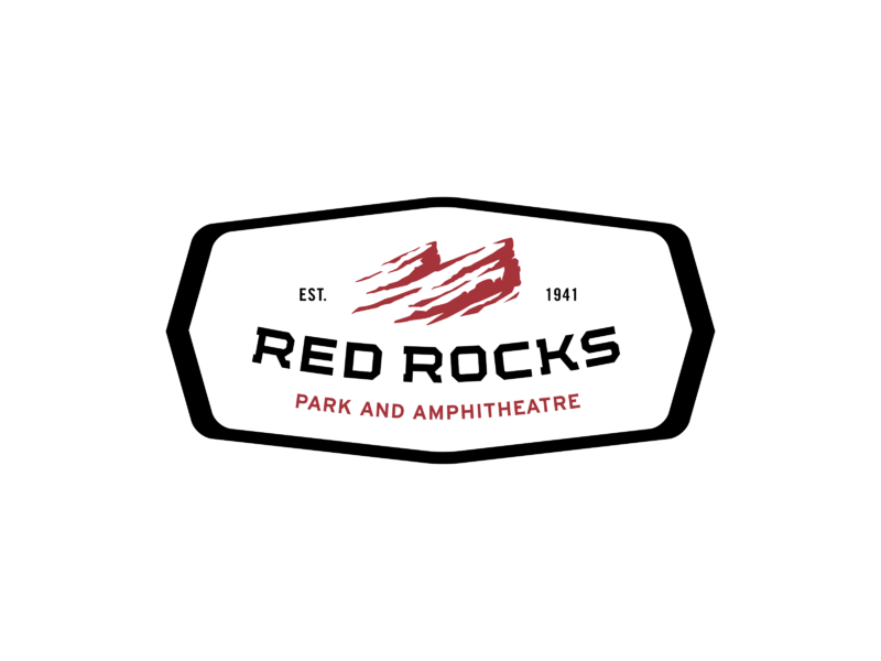 Red Rocks Logo PNG Transparent & SVG Vector - Freebie Supply