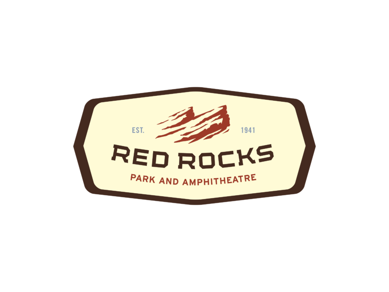 Red Rocks Logo PNG Transparent & SVG Vector - Freebie Supply