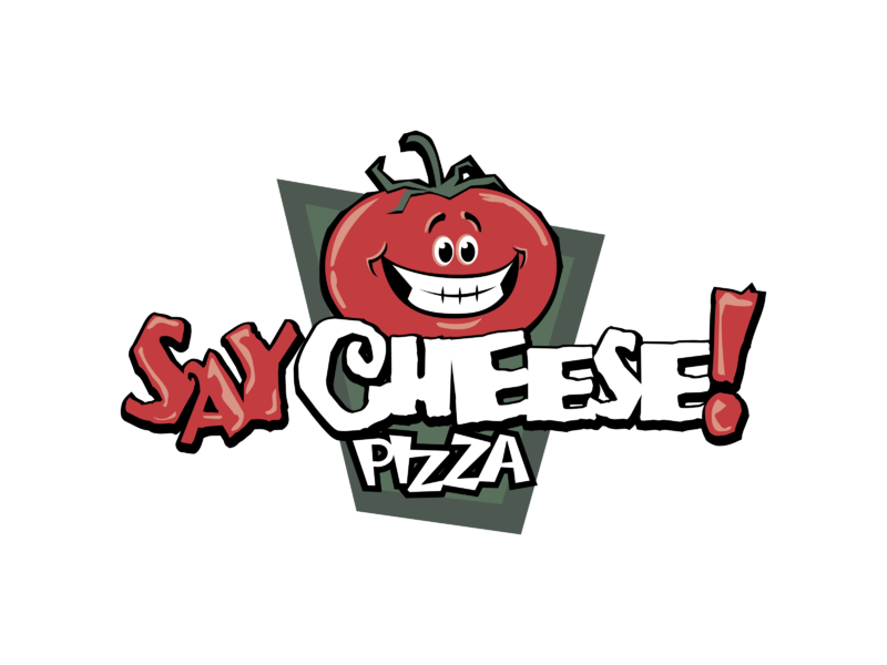 Say Cheese Pizza Logo PNG Transparent & SVG Vector - Freebie Supply